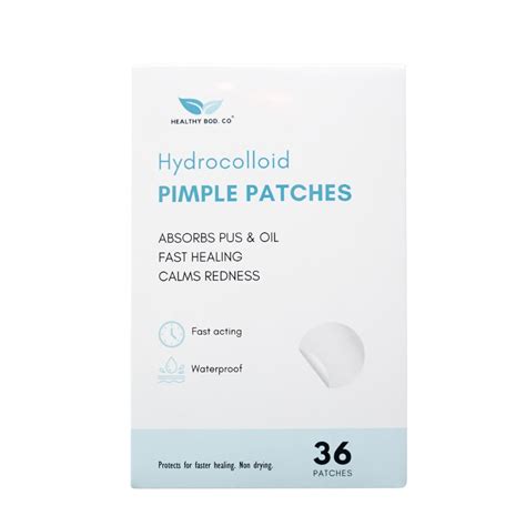 Pimple Patches Clear Skin Fast With Healthy Bod Co