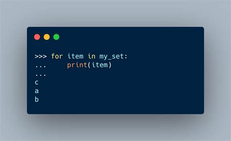 Lets Talk Some More About Sets In Python In More Detail The First