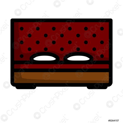 King Size Bed Icon Stock Vector 3264157 Crushpixel