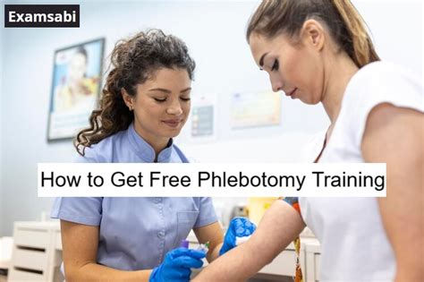 How To Get Free Phlebotomy Training Best Programs And Resources