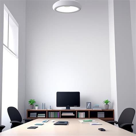 Premium Photo 3d Animated Minimalist Modern Simple Classroom Cartoon