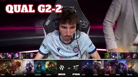 PSG Vs BDS Game 2 Day 6 LoL Worlds 2023 Play Ins PSG Talon Vs