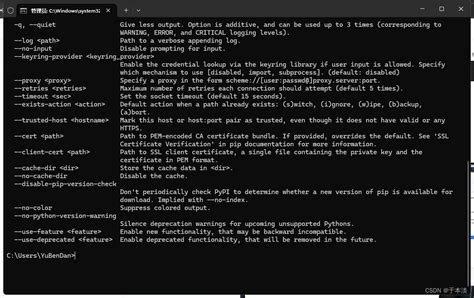 Python中无法pip的解决办法和pip的介绍pythonpip用不了 Csdn博客