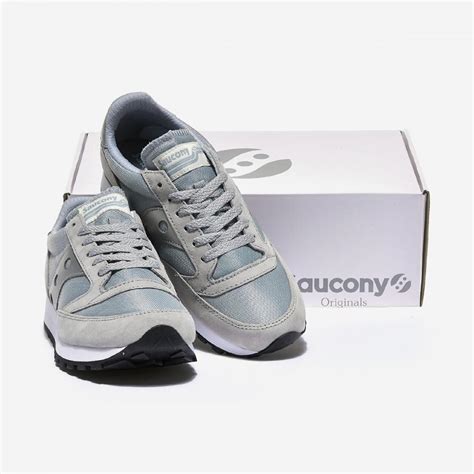 Купить Saucony Джаз 81 (СЕРЫЙ/СЕРЕБРЯНЫЙ) | Joom