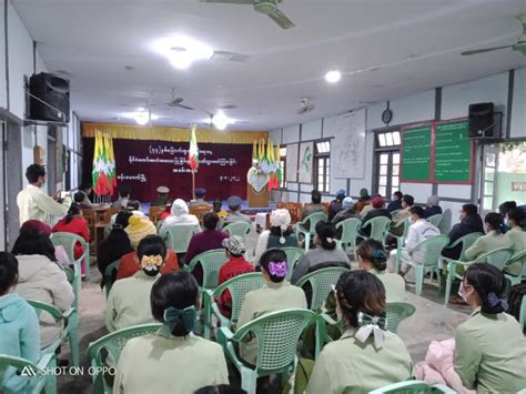 ဗန်းမောက်မြို့၌ ၇၄ နှစ်မြောက် လွတ်လပ်ရေးနေ့ အလံတင်အခမ်းအနား ကျင်းပ Information And Public
