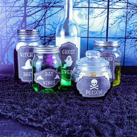 Free Printable Potion Bottle Labels For Halloween Prudent Penny Pincher