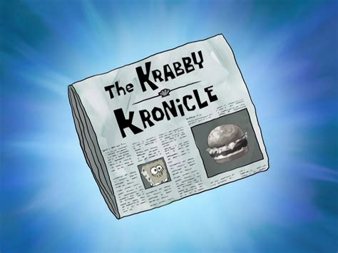 The Krabby Kronicle Scumbob Wiki Fandom