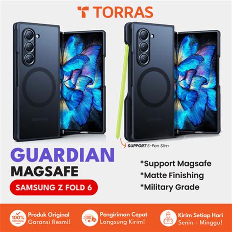 Promo Case Samsung Galaxy Z Fold 6 Torras Guardian Magsafe S Pen Casing
