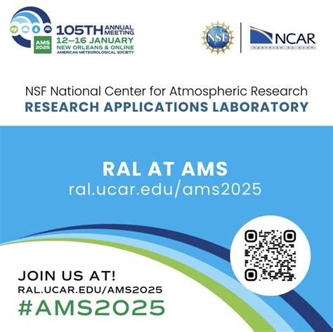 Ams2025 Nsf Ncar Research Applications Laboratory Ral