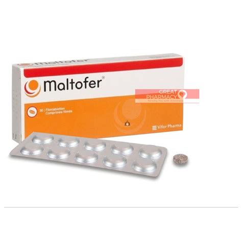 Maltofer Without Folic Acid Chewable Tab 30 S Shopee Singapore