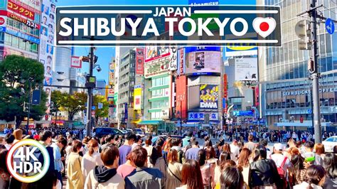 You Need To See Shibuya In Tokyo 4k Hdr City Walking Tour In Japan