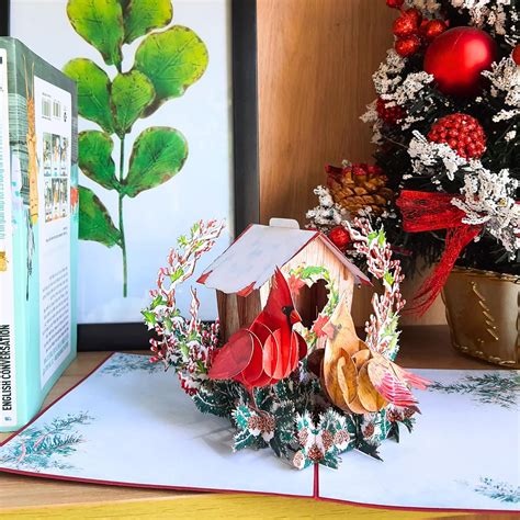 Heartags Cardinal Christmas Card Pop Up Christmas Philippines Ubuy