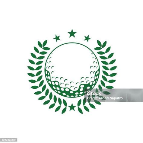 골프 로고 디자인 템플릿 벡터 아이콘 그림입니다 골프에 대한 스톡 벡터 아트 및 기타 이미지 골프 골프 스윙 검은색 Istock