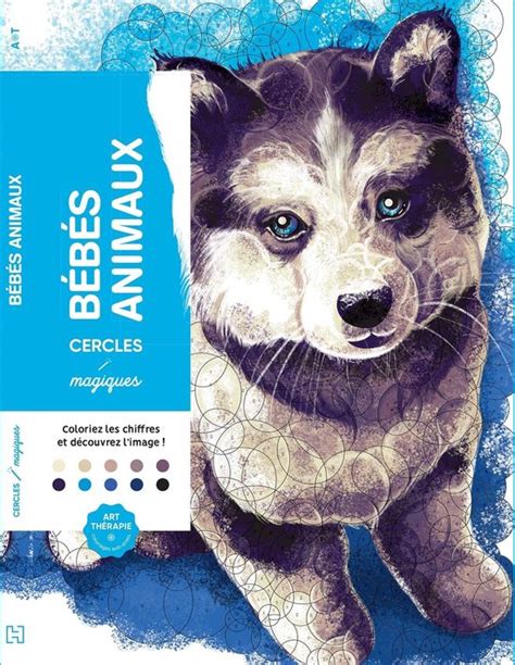 Cercles Magiques Bébés Animaux Kleurboek Op Nummer Voor Volwassenen