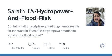 Github Sarathuwhydropower And Flood Risk Contains Python Scripts Required To Generate