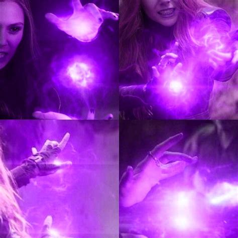 Purple Superpowers Magic Aesthetic Witch Powers Scarlet Witch Marvel