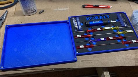 1 Off Printed Custom Tool Case For Kobalt Bit Driver And More Laser Cut