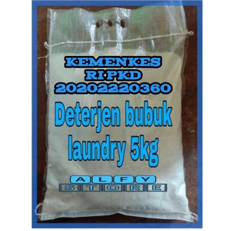 Jual Deterjen Bubuk Laundry Kg Sabun Cuci Baju Serbuk Shopee Indonesia