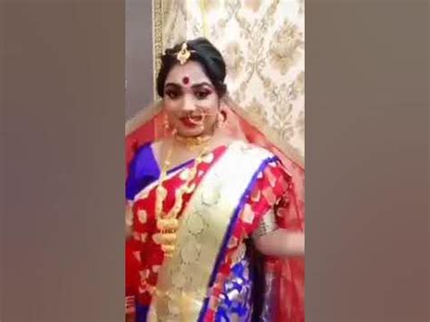 Best Bengali Reception Look I Cochbehar I Piyali Ganguli#shorts - YouTube