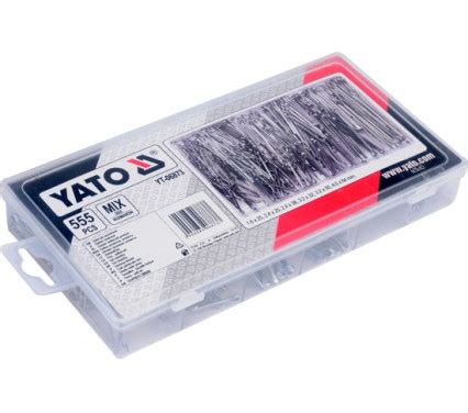 Hộp 555 Chốt Chẻ Đủ Size Yato YT 06873 Dụng Cụ Đa Năng Cho Mọi Nhu Cầu
