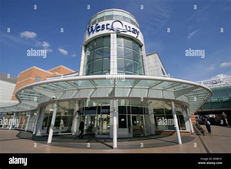 West Quay Shopping Centre Entrance Southampton City Centre Uk Gb Stock