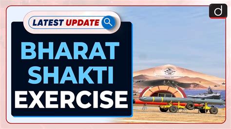 ‘bharat Shakti Exercise Latest Update Drishti Ias English Youtube
