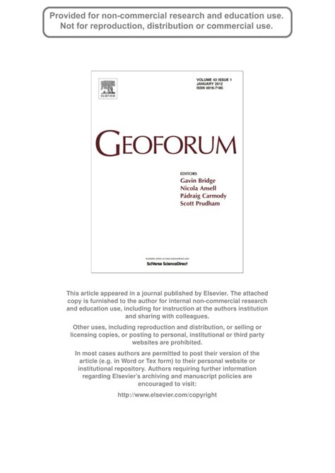 Pdf Geo Information Tools For Participatory Spatial Planning Fulfilling The Criteria For