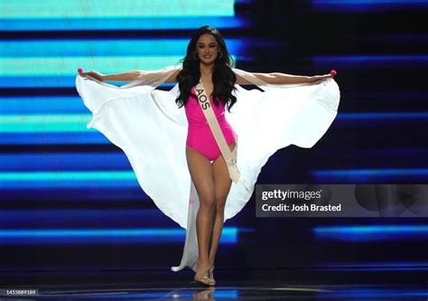 Miss Laos Payengxa Lor Walks Onstage During The 71st Miss Universe News Photo Getty Images
