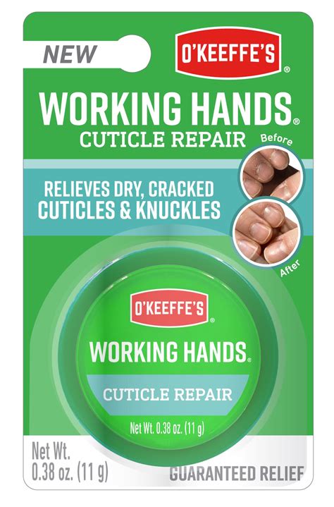 Okeeffes Working Hands Cuticle Repair Healing Balm Ingredients