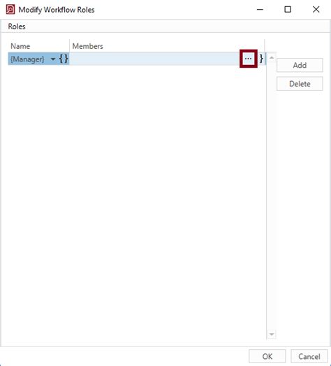 Modify Workflow Roles Action