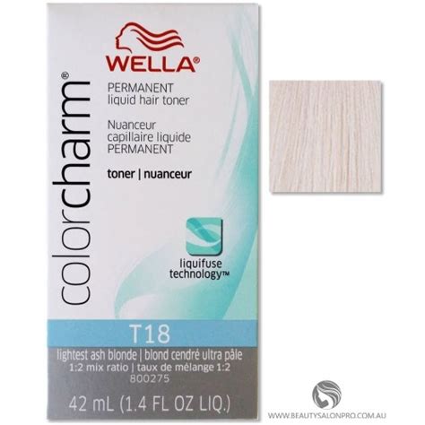 Jual Cat Pewarna Rambut Wella Toner T18 Lightest Ash Blonde Jakarta