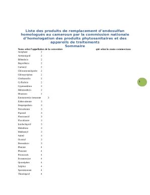 Plan National De Mise En Uvre De La Chm Pops Doc Template PdfFiller