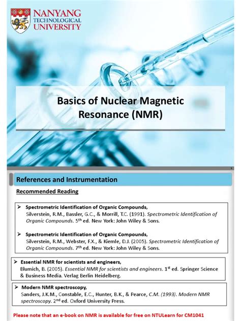 Nmr Spectroscopy Basics Pdf