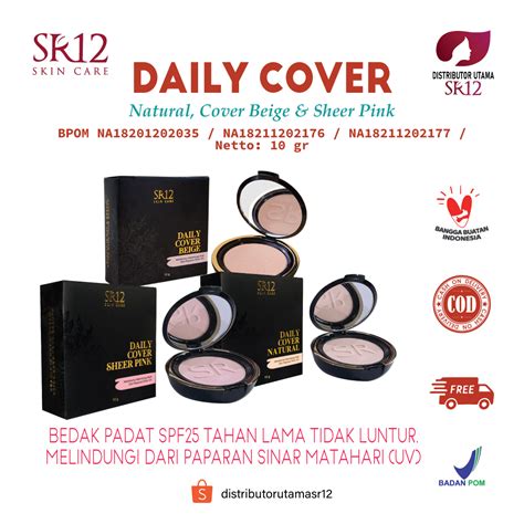 Jual Bedak Sr12 Bedak Padat Bedak Tabur Bedak Daily Cover Sr12 Bedak