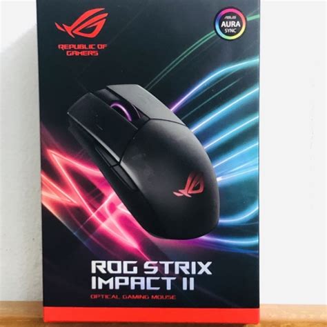 Jual Mouse Gaming Asus ROG Strix Impact II Jakarta Barat Prisma