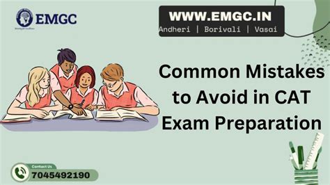 Common Mistakes To Avoid In Cat Exam Preparation Best Coaching