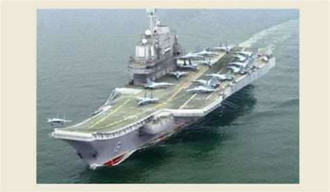 الوكالة الوطنية للإعلام Taiwan Reports Chinese Aircraft Carrier