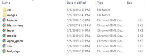 File Naming Josh S Web Design Tips