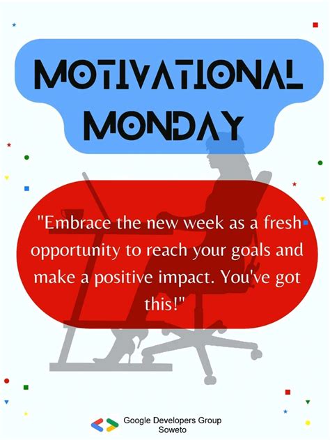 Gdg Soweto On Linkedin Mondaymotivation Newweek Positiveminds