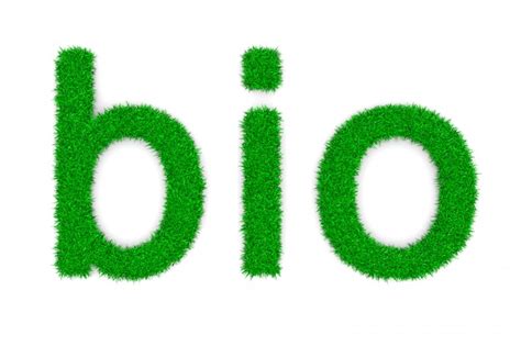 Premium Photo Grass Bio Text Sign Shape