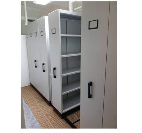 Manual Hand Push Mobile Compactor Compactus Steel Office Furniture And Cabinets