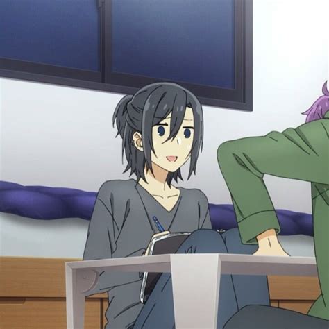 Izumi → Horimiya Desenho Irmã Mais Nova Estranho