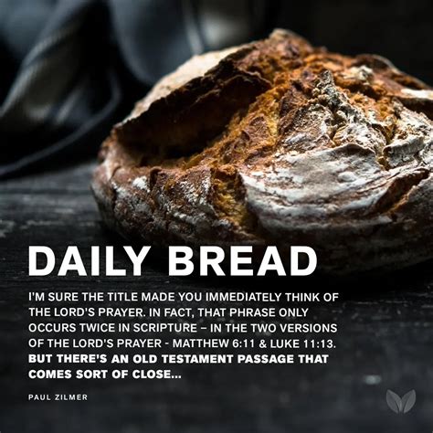 daily bread — williamsburg christadelphian foundation