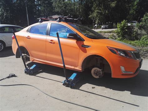 Меняем R17 Bridgestone на Triangle — KIA Rio (3G), 1,6 л, 2014 года ...