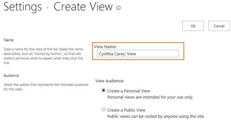 How To Hide Views From Certain Users In Sharepoint List Columnview Permission