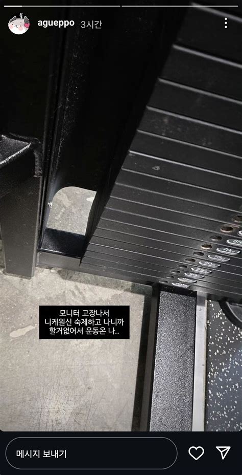 아구이뽀 인스타 스토리 치지직 에펨코리아