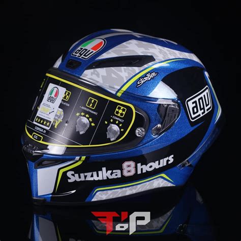Jual Agv Corsa R Espargaro Suzuka 8h Shopee Indonesia