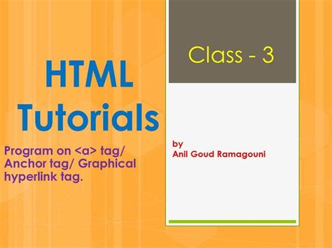 External Hyperlinking Concepts And Graphical Hyperlinking In Html Class 3 Youtube