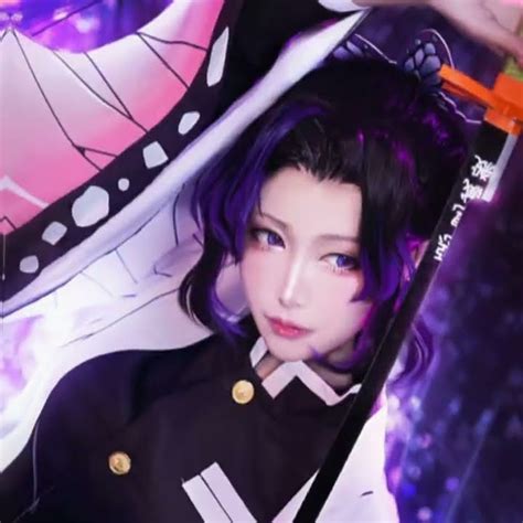 Pedido De Dulcerobles9132 Edit De Shinobu Cosplay 💜🦋 Kimetsunoyaiba