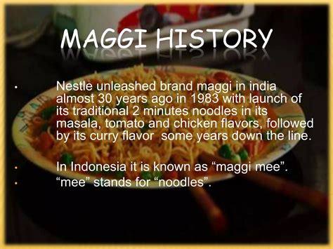 Maggi Pptx